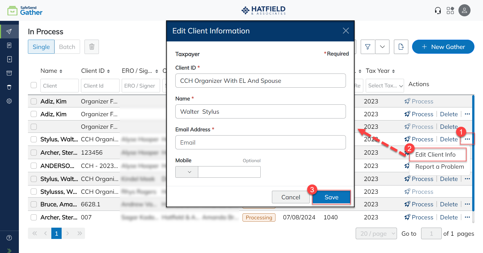 Gather Requests In-Process – SafeSend Gather